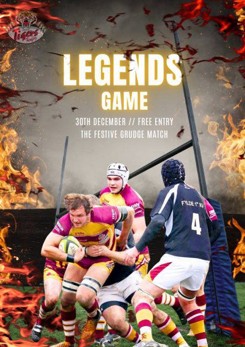 Legends Game – 30th December | Sedgley Park Tigers